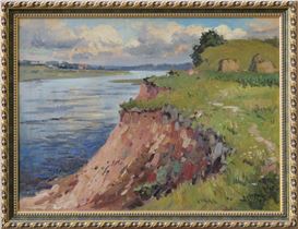 Vinters Edgar | Daugavas krasts 1965 (1965) | Compare similar artworks ...