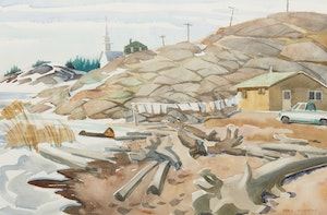 Doris McCarthy | Fort Chipewyan (1980) | MutualArt
