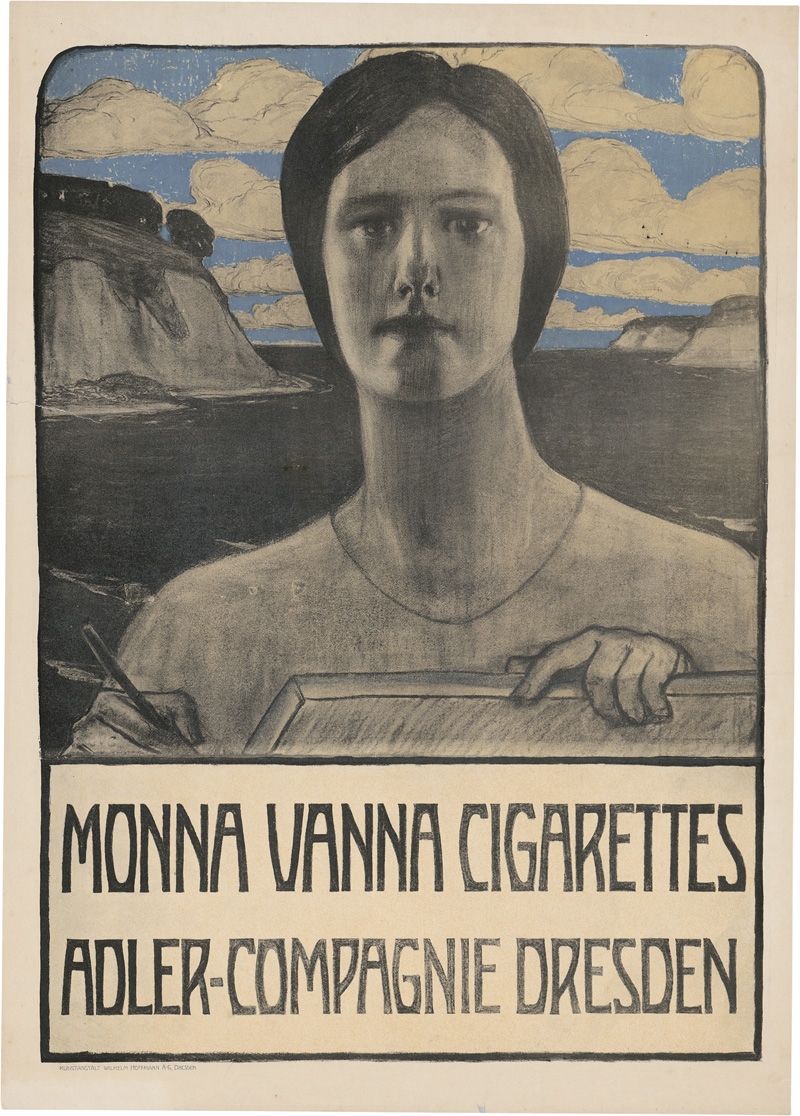 Johann Vincenz Cissarz | Monna Vanna Cigarettes (1899) | MutualArt