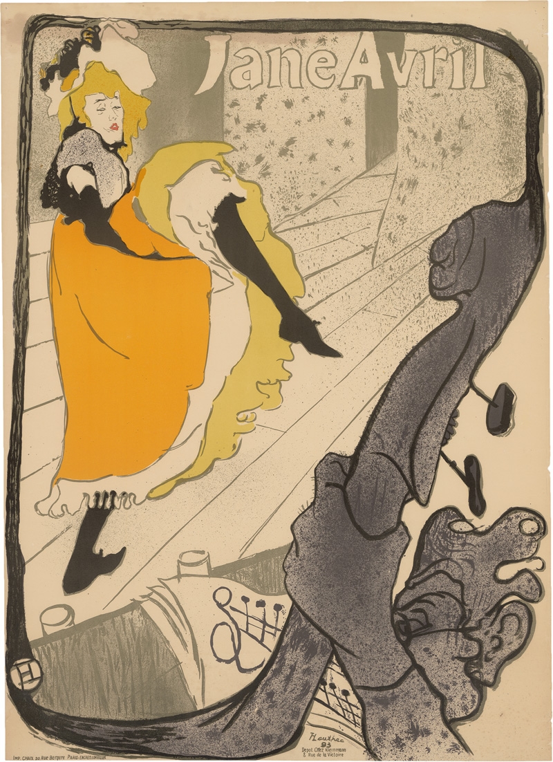Henri de Toulouse-Lautrec | Jane Avril (1899) | MutualArt
