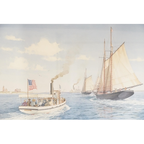 K. A. Griffin | Island Bell & the Schooner Harry Belden | MutualArt