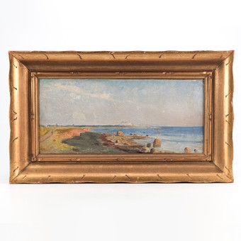 Gustaf Rydberg | Skånsk bondgård | MutualArt