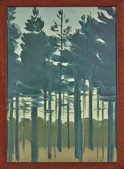 Vera Frisén | Tallsilhuetter (73) | MutualArt