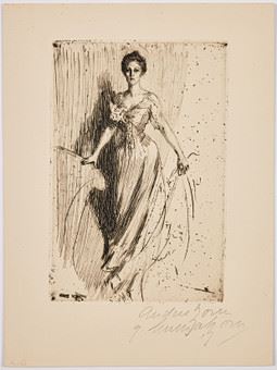 Anders Zorn | Miss Lurman (1901) | MutualArt