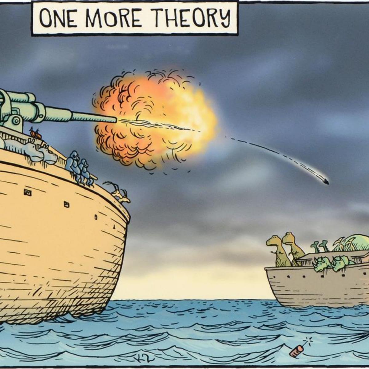 Dan Piraro | One More Theory | MutualArt