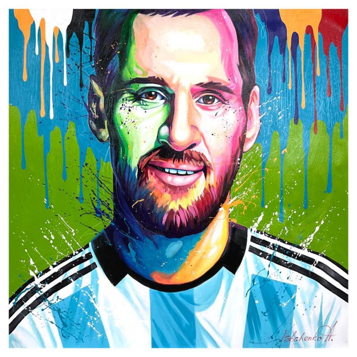 Alexander Ishchenko | Lionel Messi | MutualArt