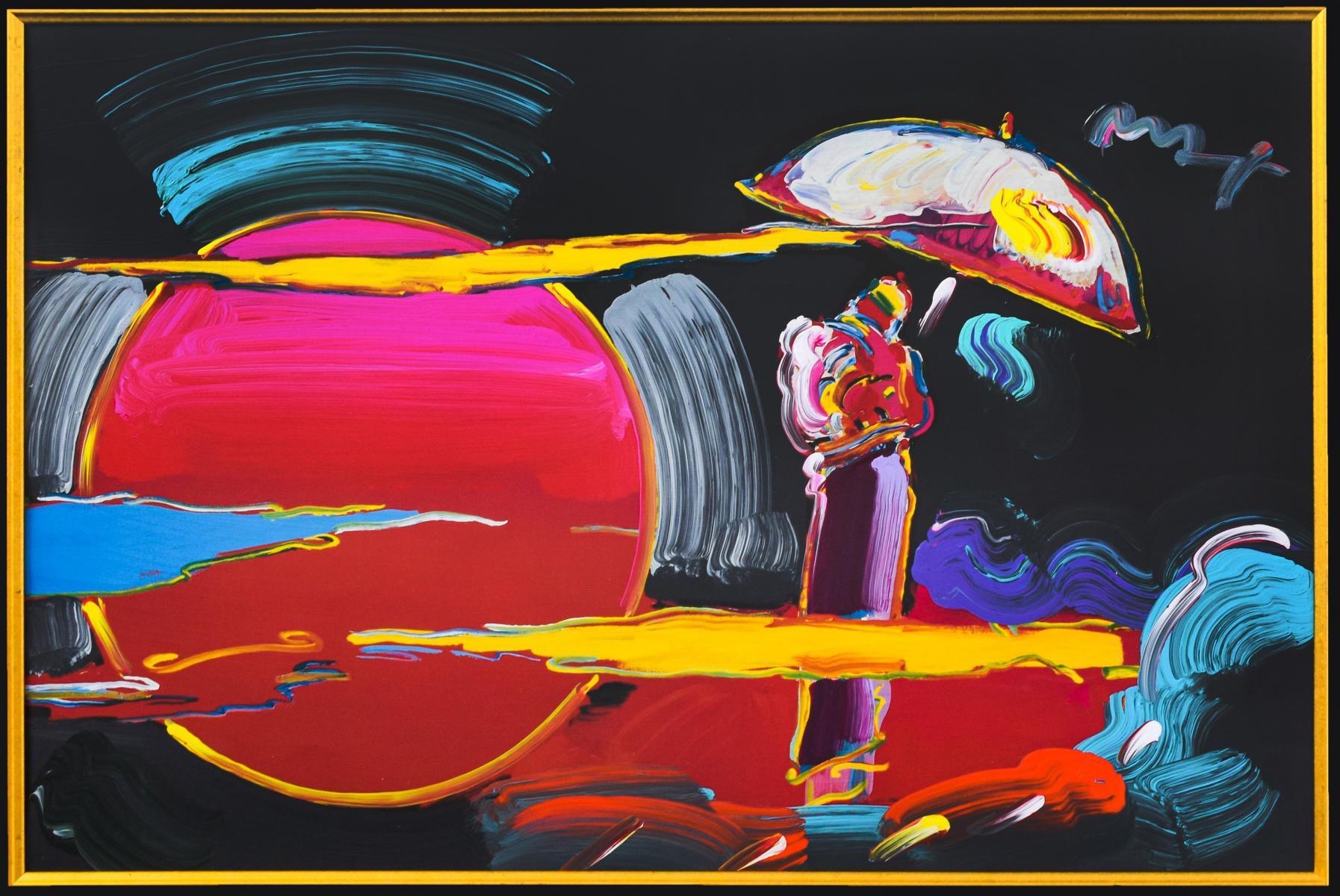 Peter Max | New Moon | MutualArt