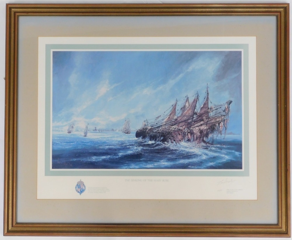 Ben Maile | The Sinking of the Mary Rose | MutualArt