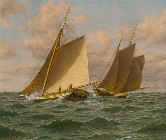 William Moore Davis | A Close Shave | MutualArt