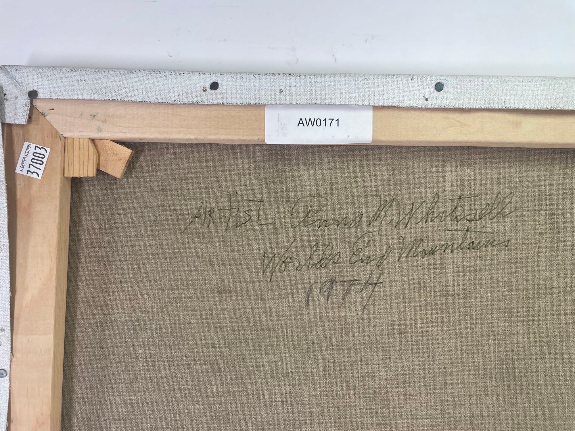 Ann Yost Whitesell | Worlds End Mountains (1974) | MutualArt