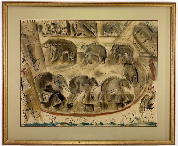 John Marin | Circus Elephants | MutualArt