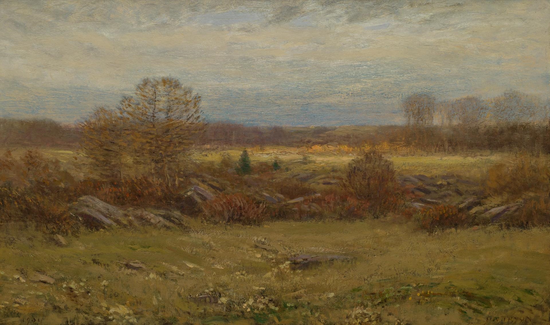 Dwight William Tryon | Spring Pastures | MutualArt