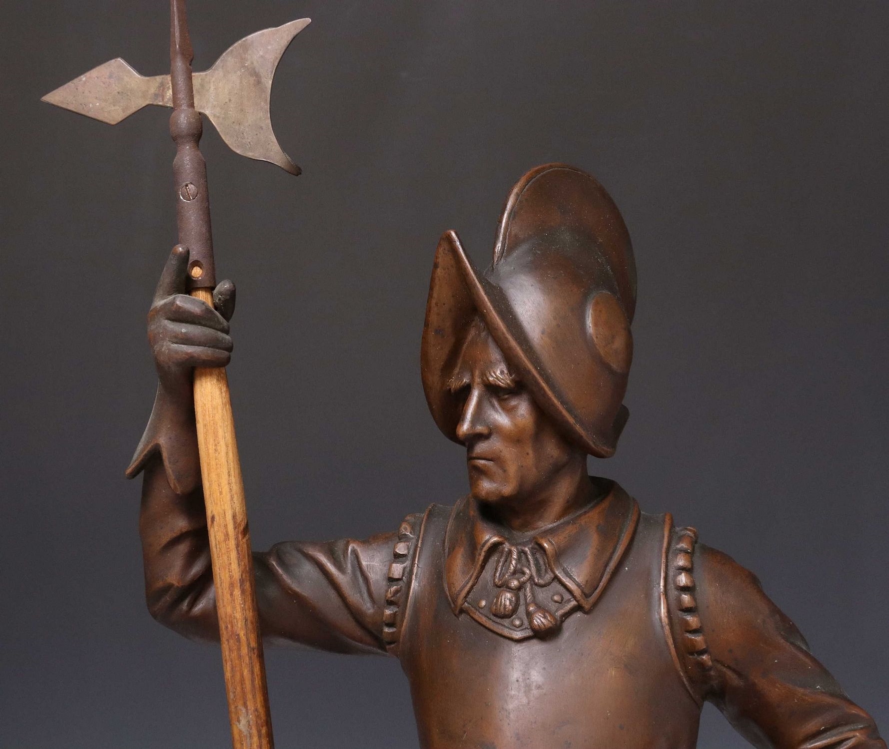 Armand-Jules Le Véel | Soldier in a morion helmet | MutualArt