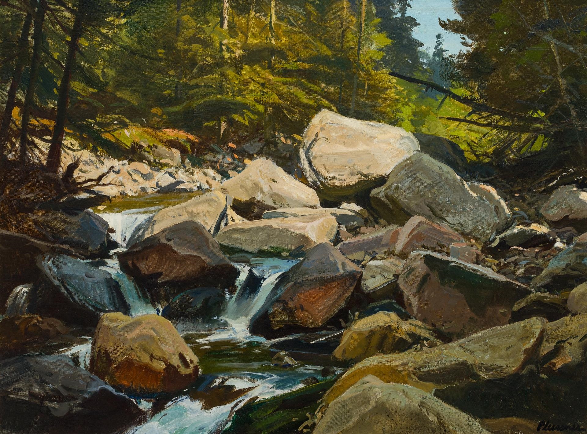 Odgen Minton Pleissner | Bourne Brook | MutualArt