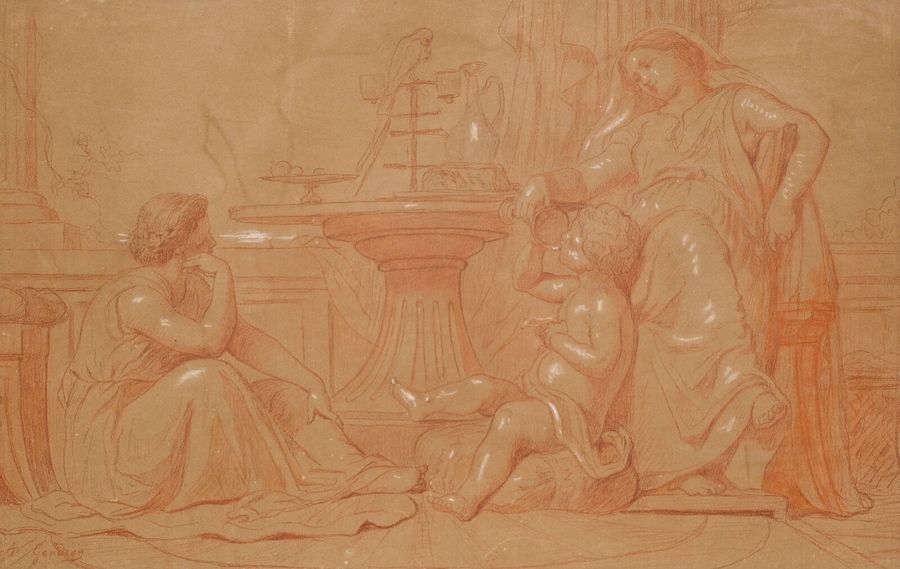 Ernest Augustin Gendron | Allegories of Taste and Sight | MutualArt