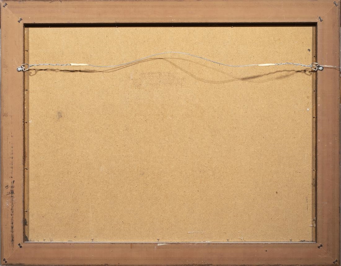 Edward Diffenderfer | Boats and Red Barn | MutualArt