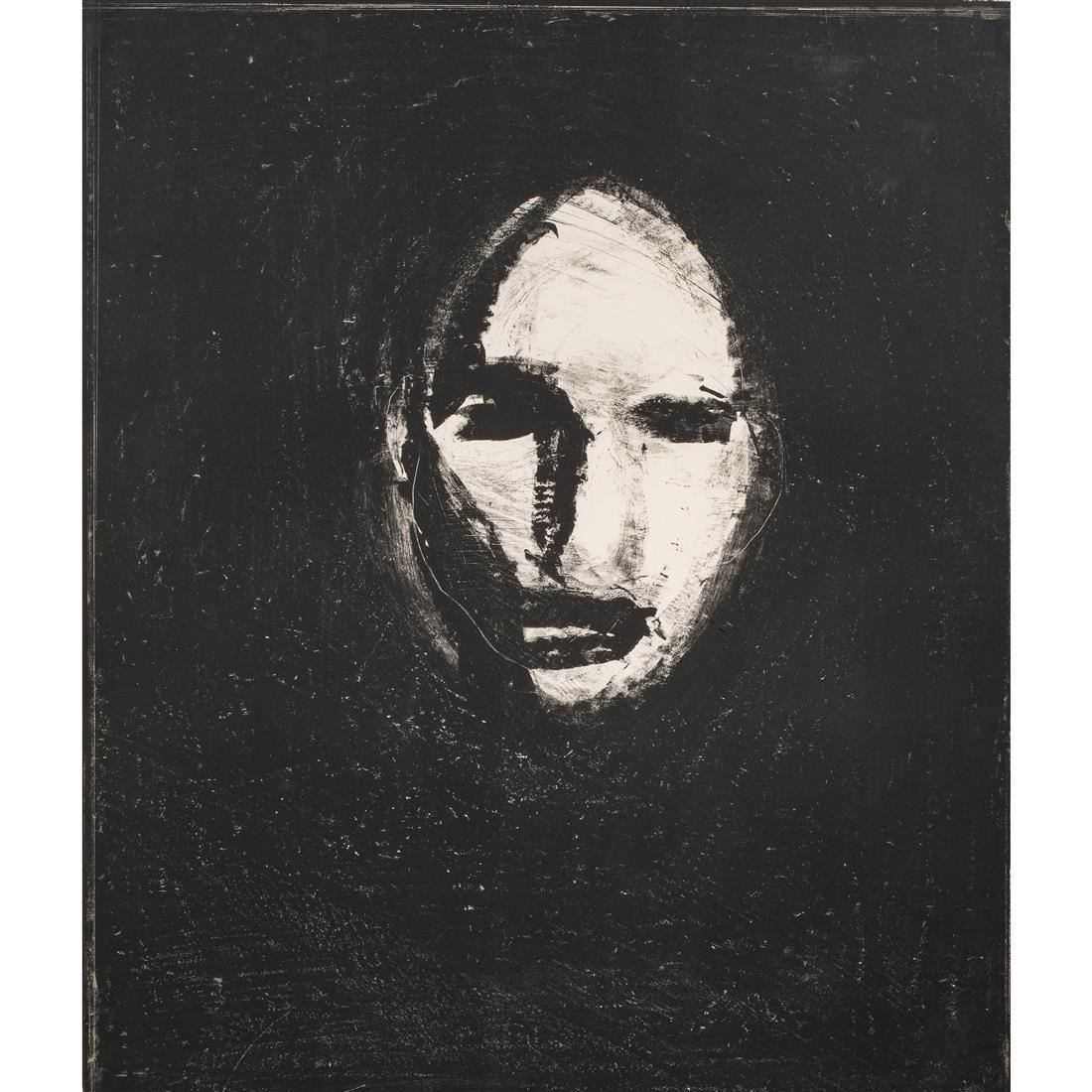 Nathan Oliveira | Face II, (1966) | MutualArt