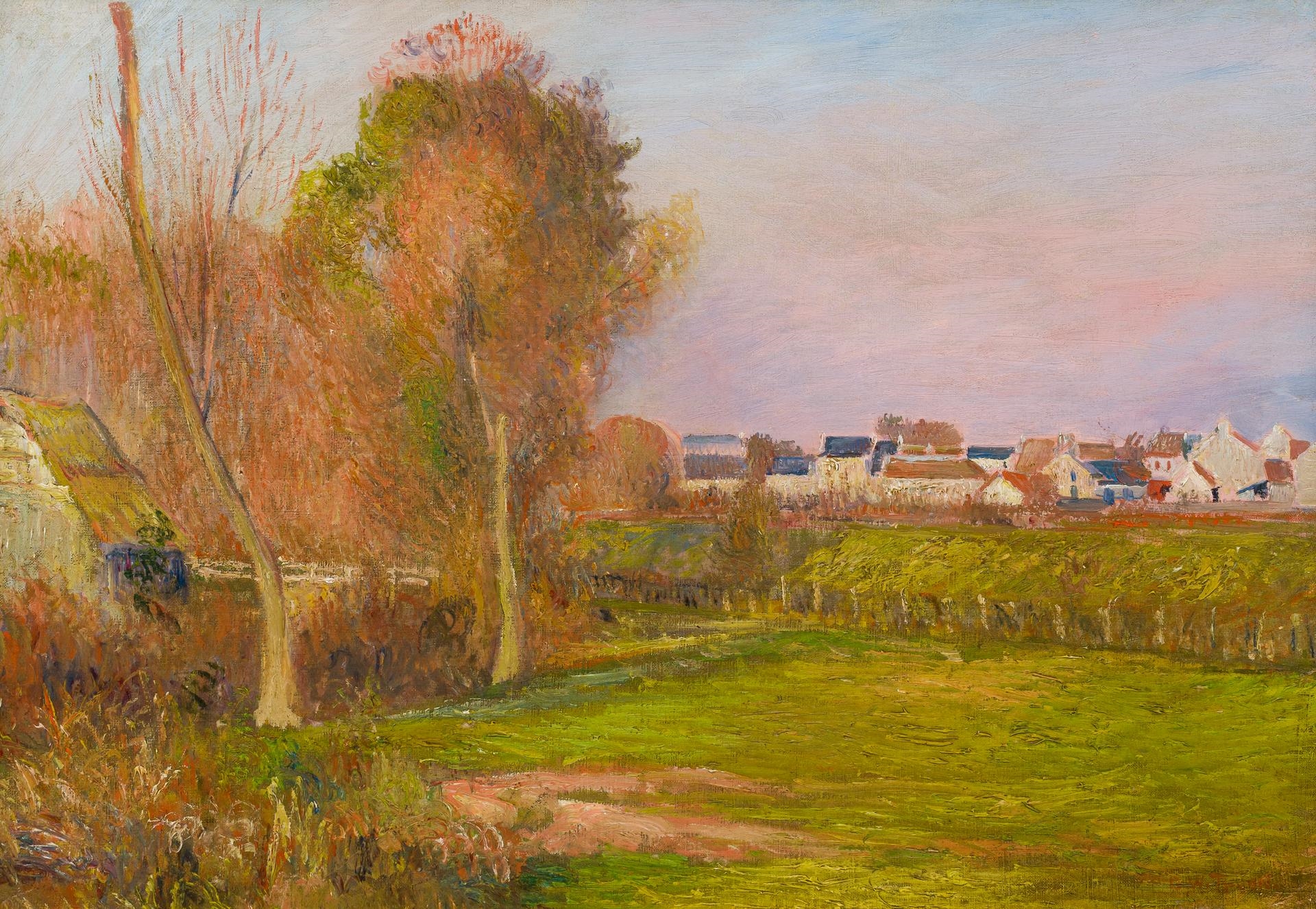Dwight William Tryon | Spring Pastures | MutualArt