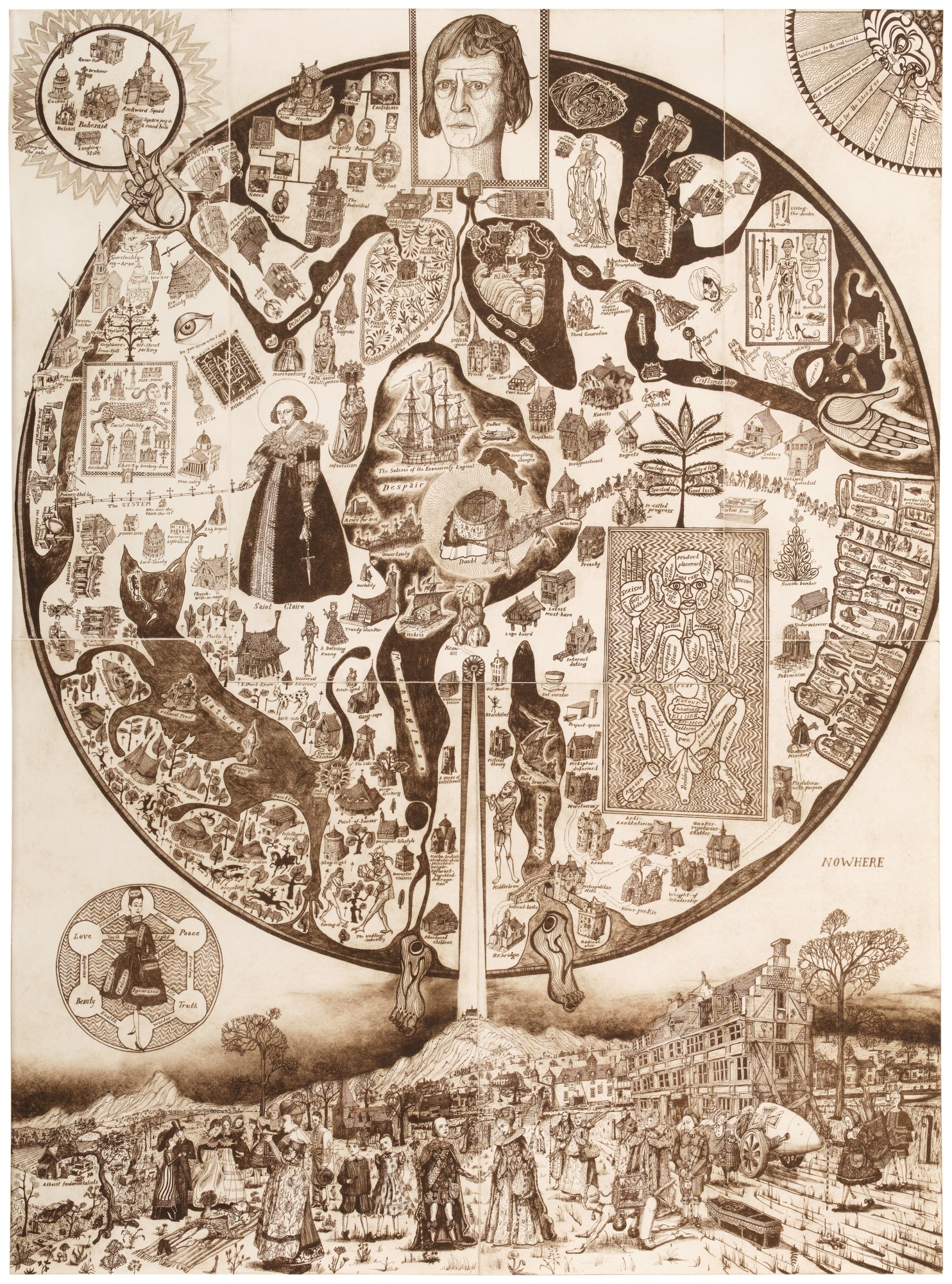 Grayson Perry | Map of Nowhere (2008) | MutualArt