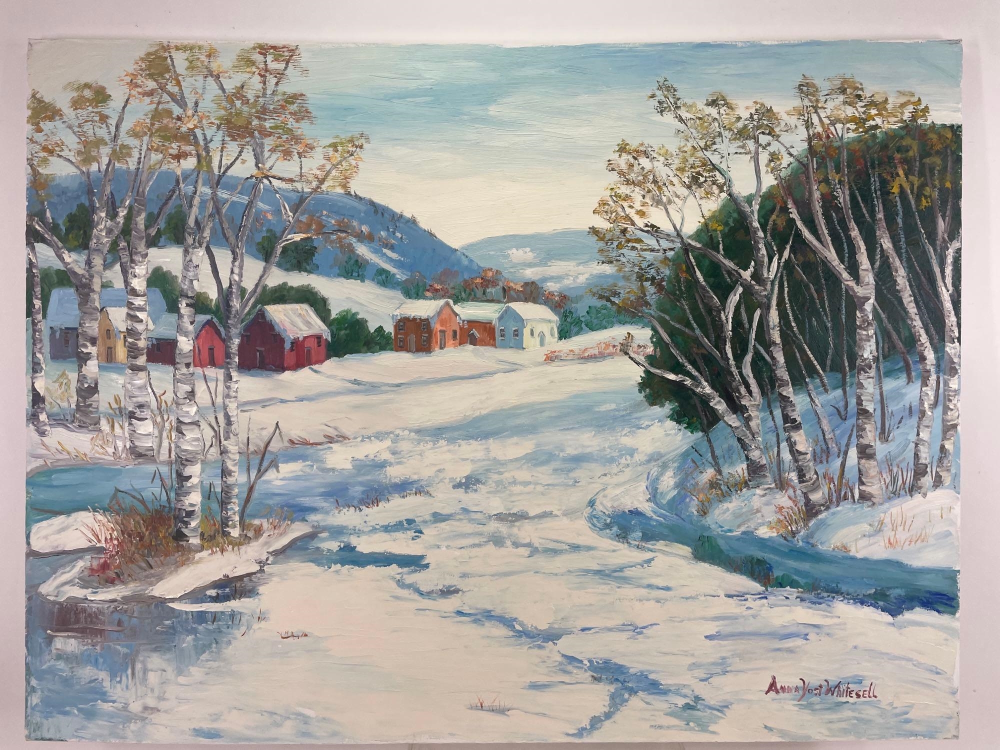 Ann Yost Whitesell | Snow Covered Waters | MutualArt