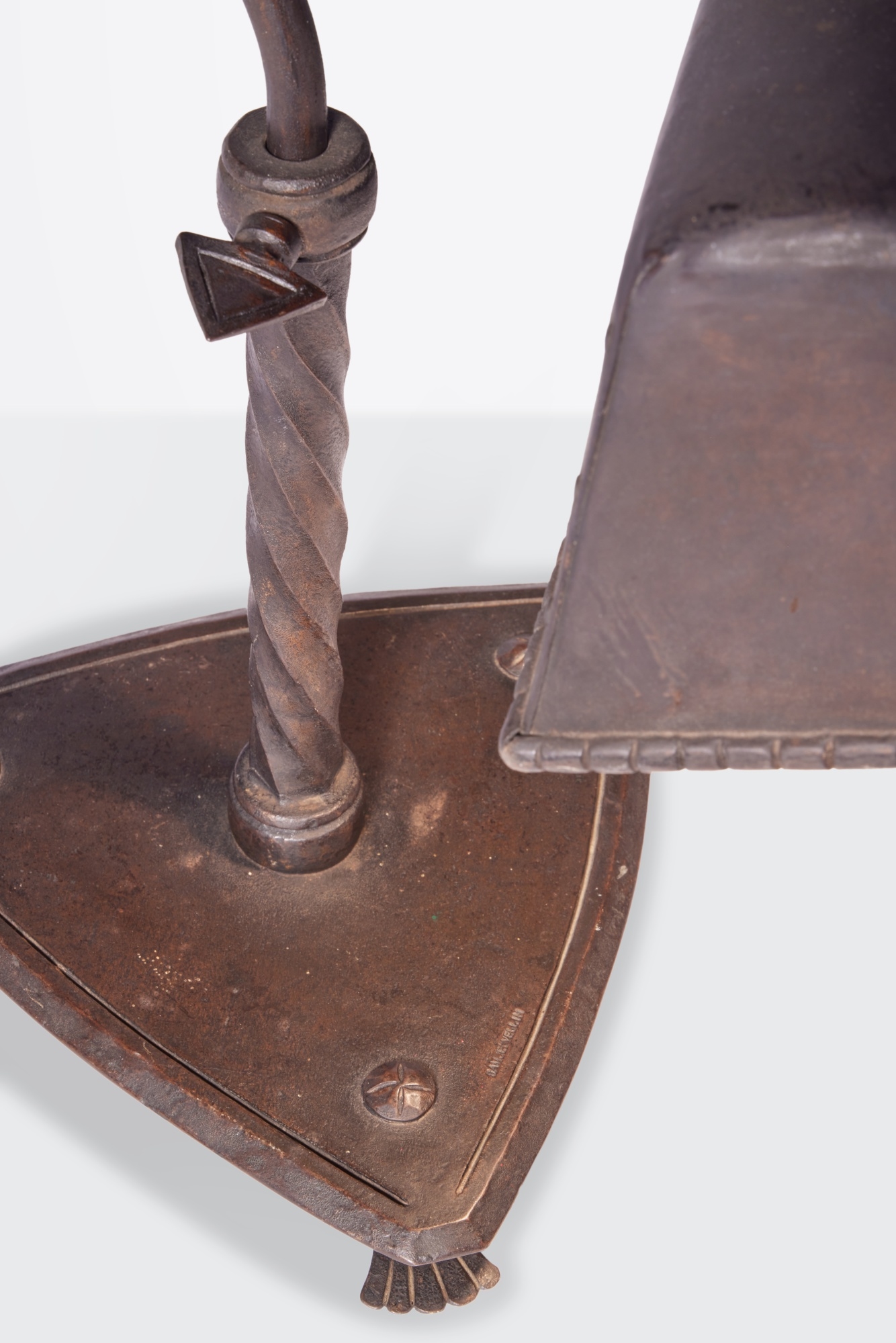 Samuel Yellin | Table Lamp for the Secretary of the Equitable Trust ...