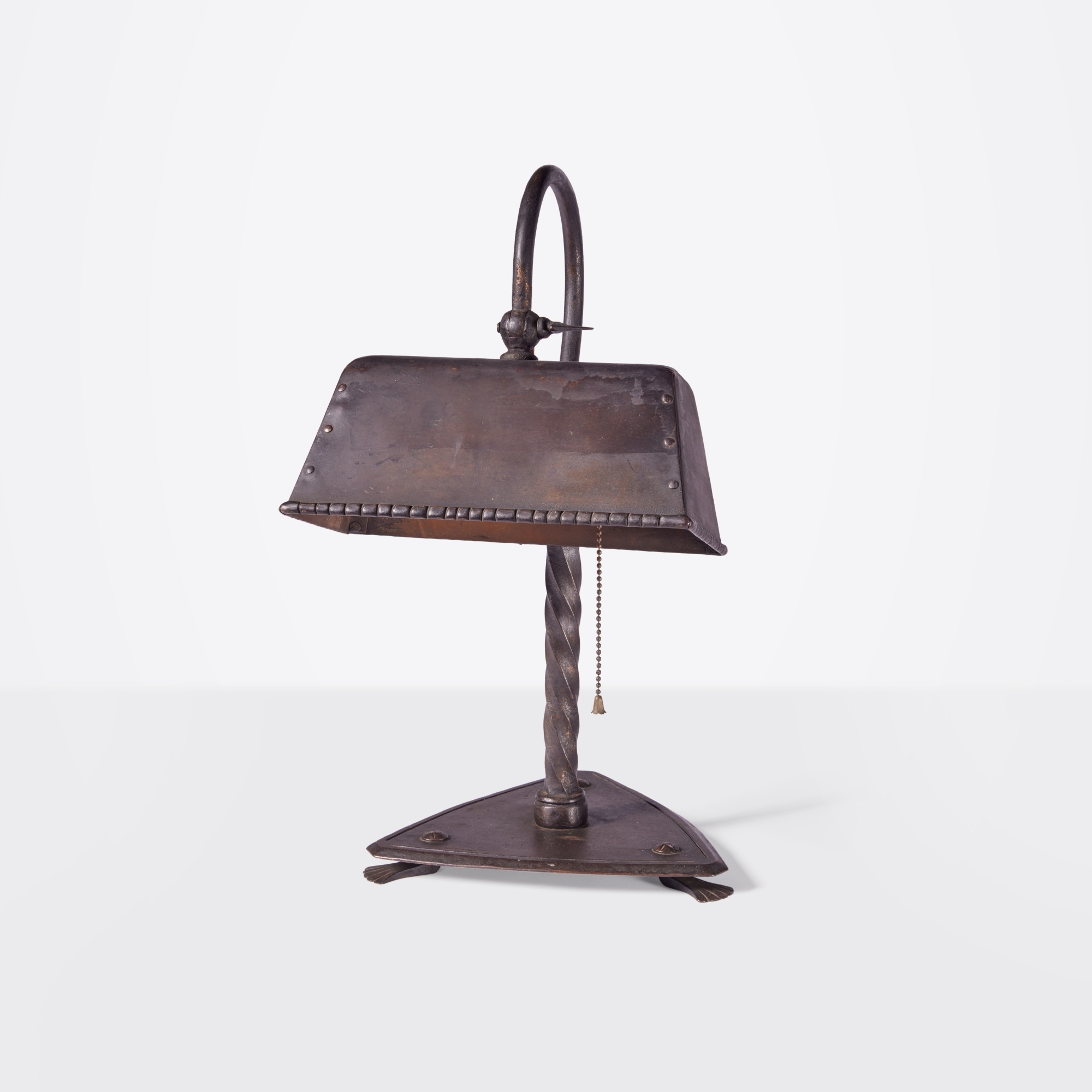 Samuel Yellin | Table Lamp for the Secretary of the Equitable Trust ...