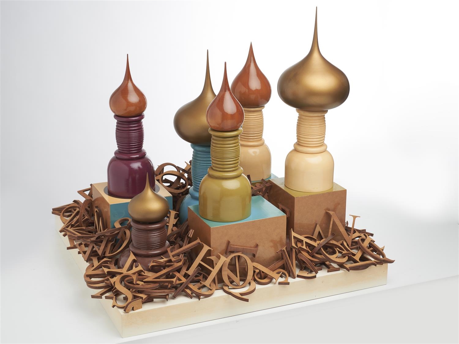 Emily Floyd | Onion Dome City | MutualArt