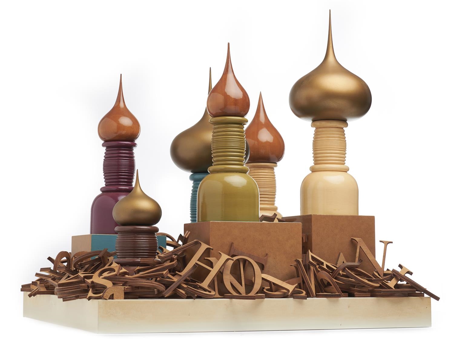 Emily Floyd | Onion Dome City | MutualArt