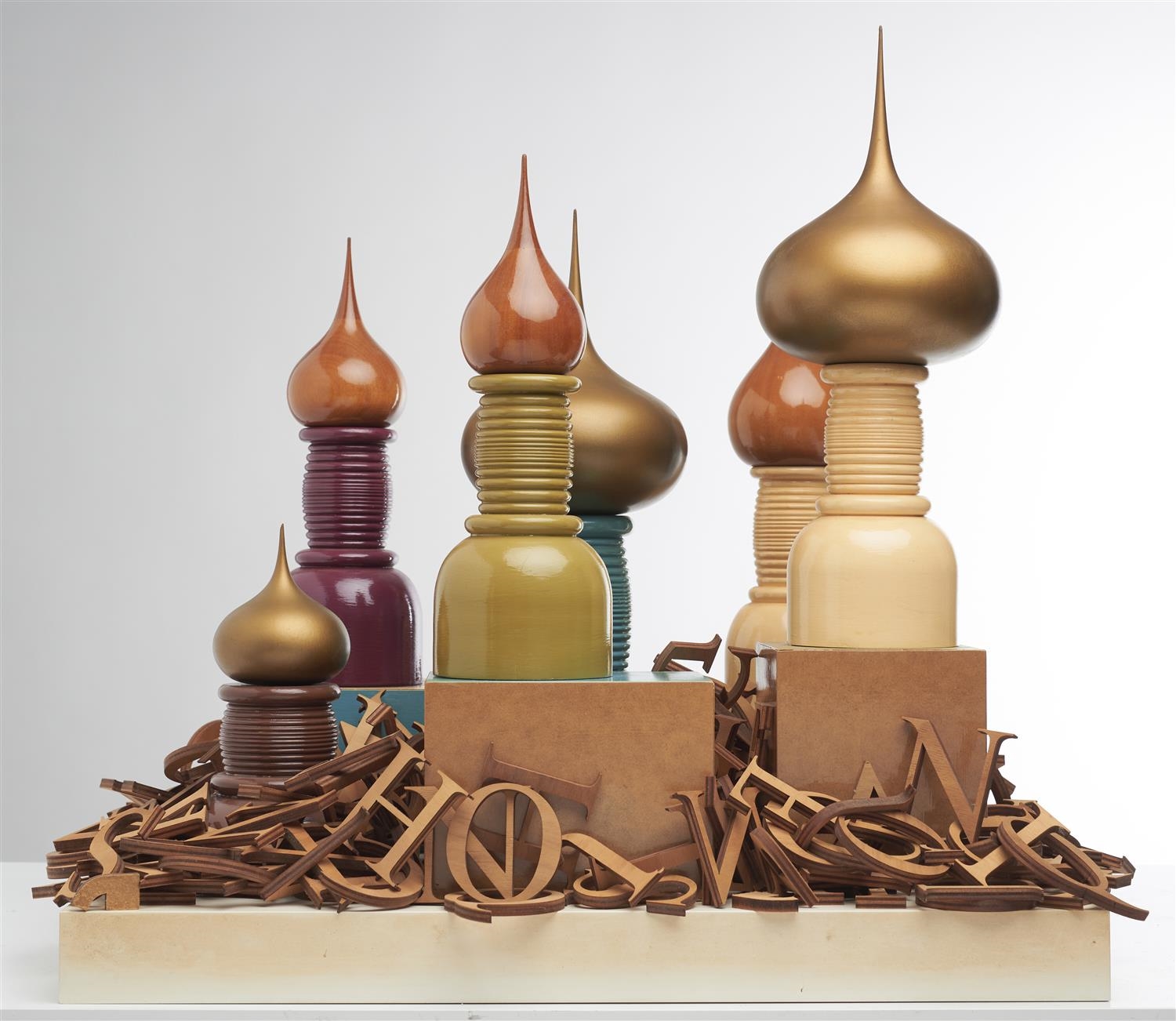 Emily Floyd | Onion Dome City | MutualArt