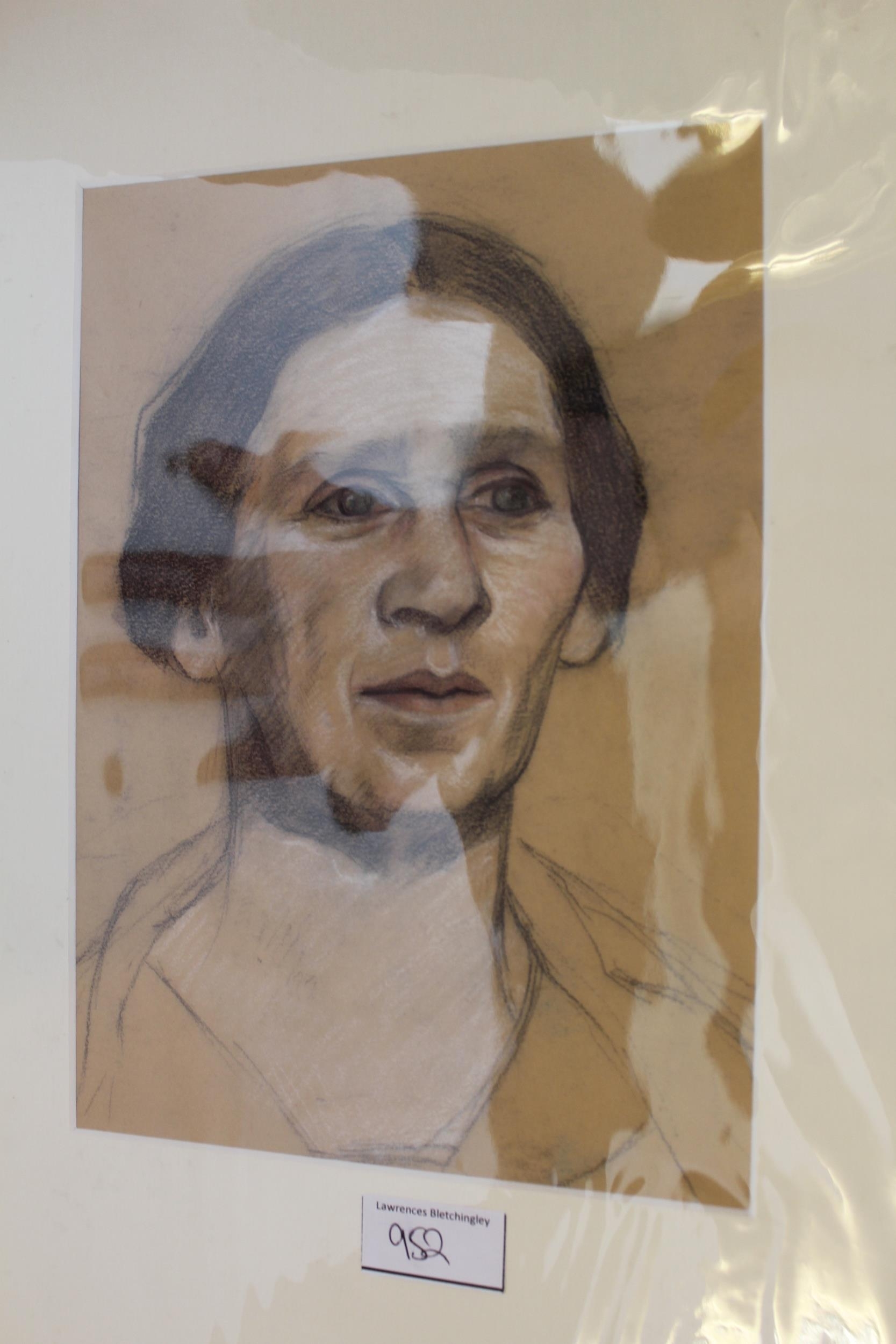 Arnold Auerbach | Head study of a gentleman; Head and shoulder portrait ...