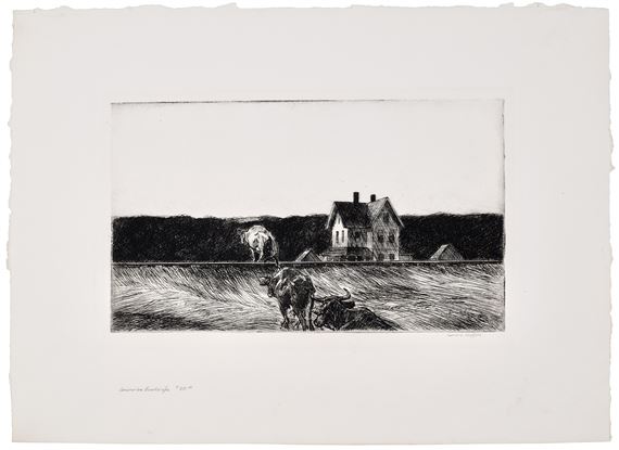 Edward Hopper | TWO COMEDIANS (1966) | MutualArt