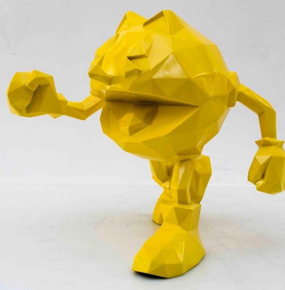 Richard Orlinski | Richard Orlinski - Pac Man Yellow | MutualArt