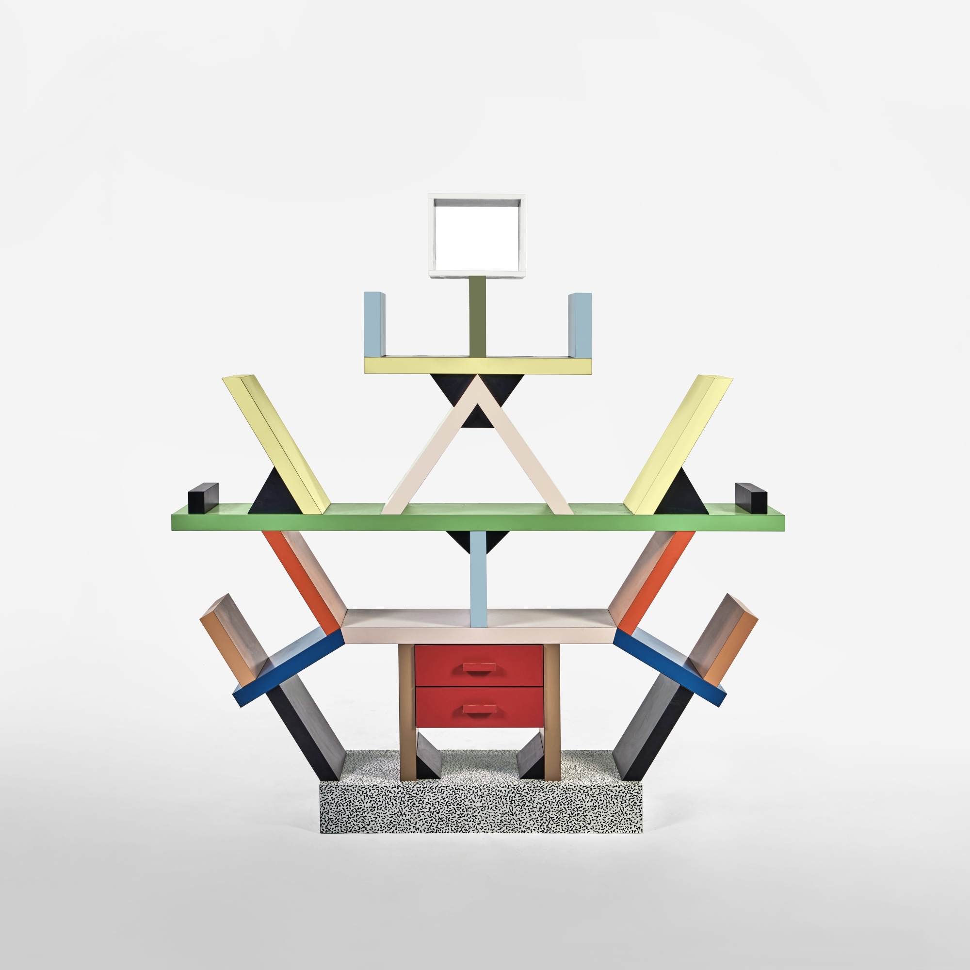 Ettore Sottsass | Malabar Cabinet (1982) | MutualArt