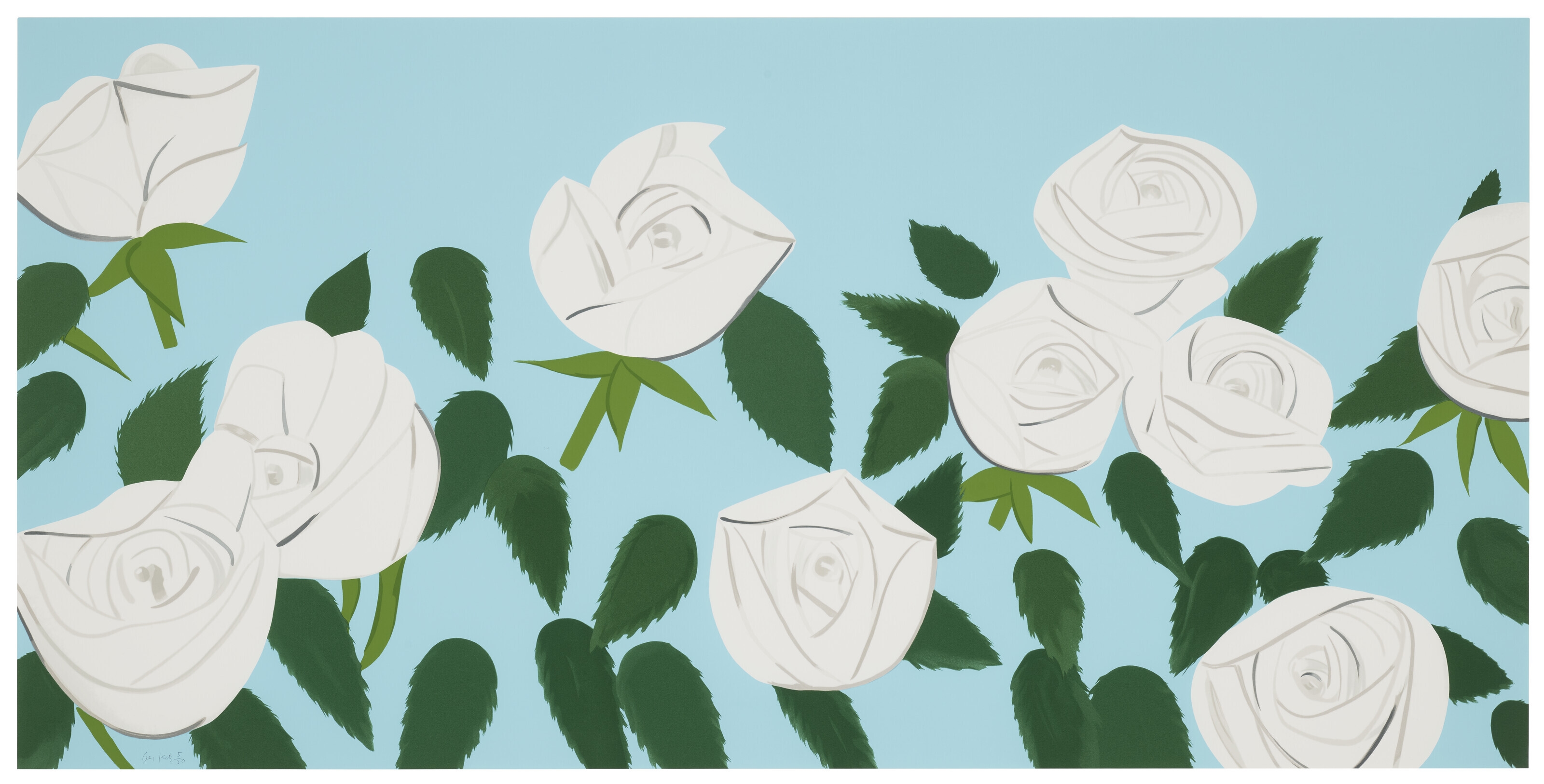 Alex Katz | Camp, from The Carnegie Hall 100th Anniversary portfolio ...