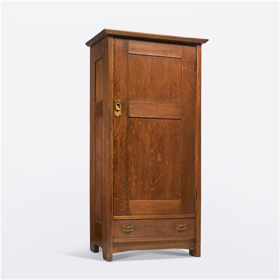 Gustav Stickley | Wardrobe (1902 - 1903) | MutualArt
