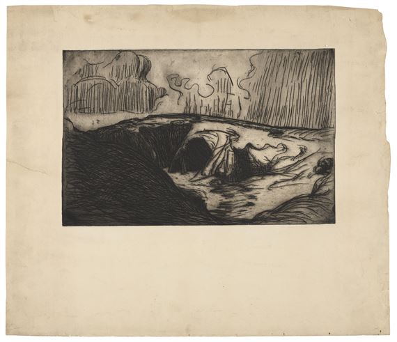 Roderic O'Conor | La falaise (1893) | MutualArt