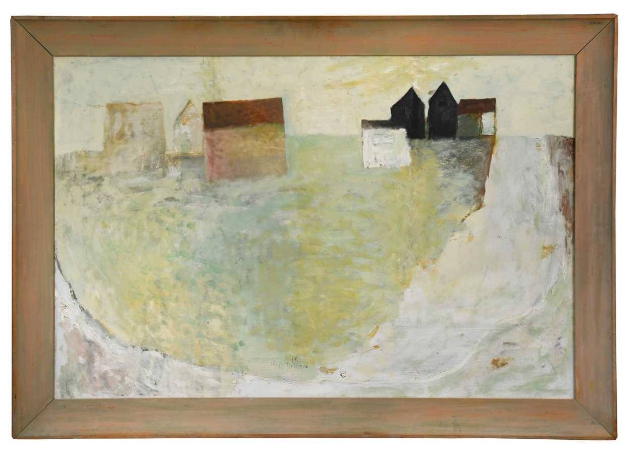 Mary Newcomb | WOMAN AND ORCHARD (1960) | MutualArt