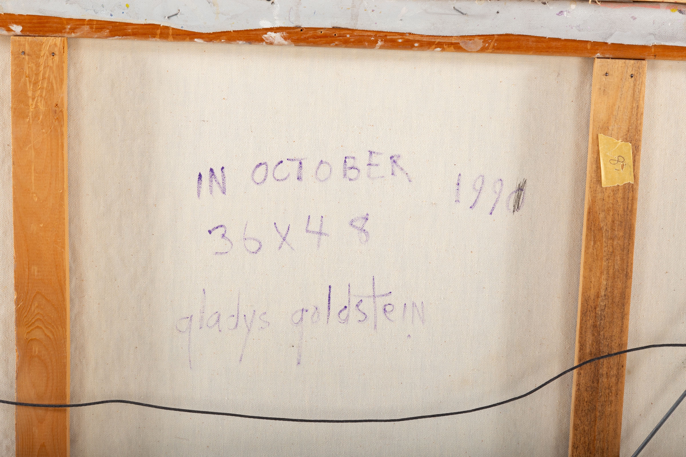 Gladys Hack Goldstein | In October (1991) | MutualArt