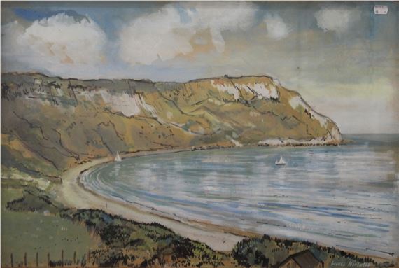 Lionel Horsnell | Coastal Bay Scene | MutualArt