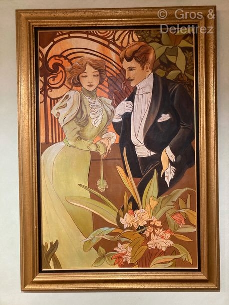 Alphonse Mucha | THE FOUR PRECIOUS STONES: EMERALD, AMETHYST, RUBY AND ...