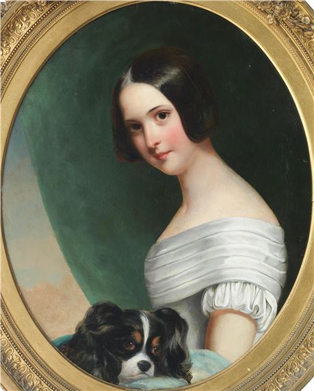 Franz Xaver Winterhalter | Mrs Susan Maria Ellis and Her Favourite King ...