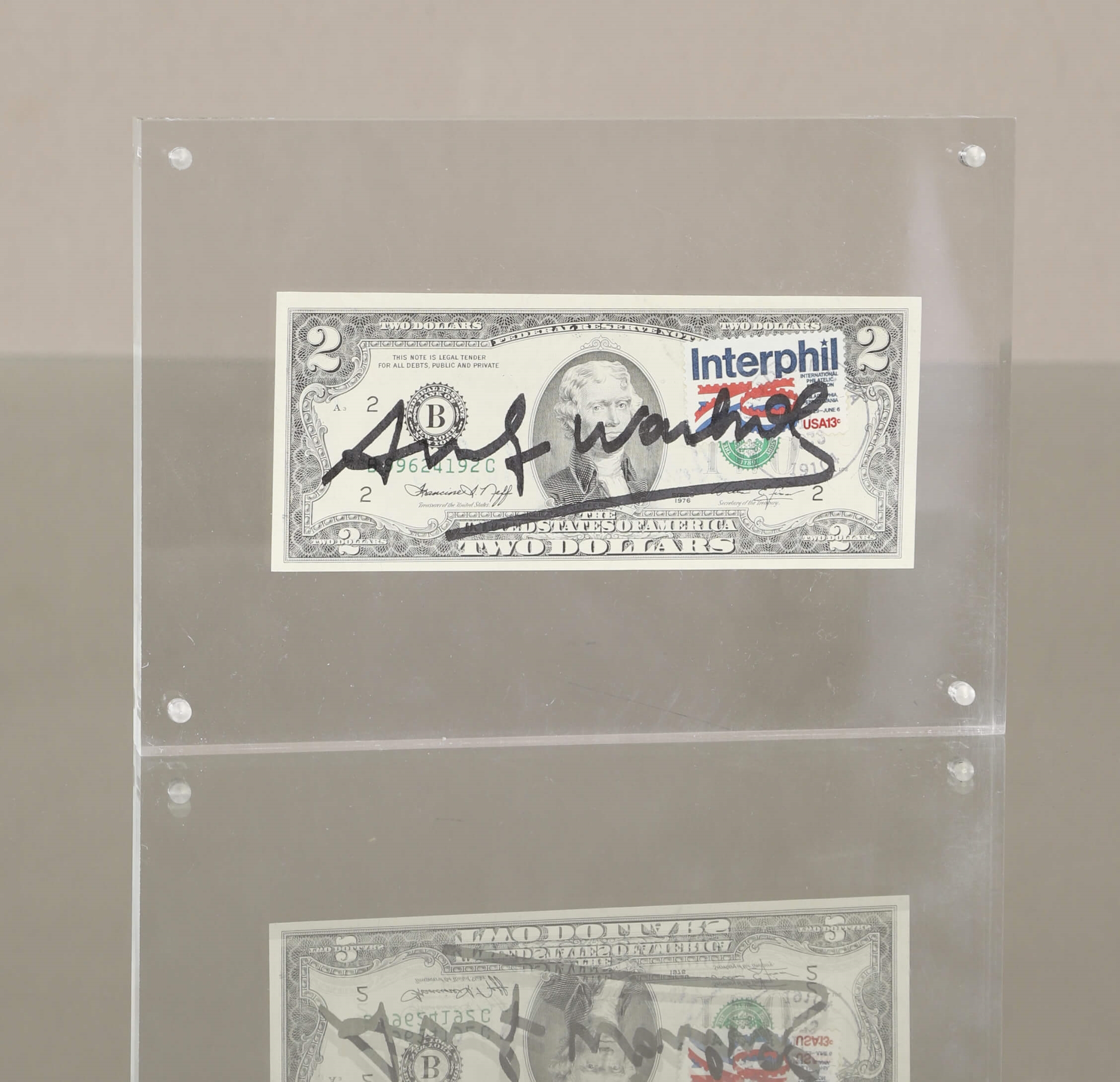 Andy Warhol | One Dollar Bill, circa 1973 | MutualArt