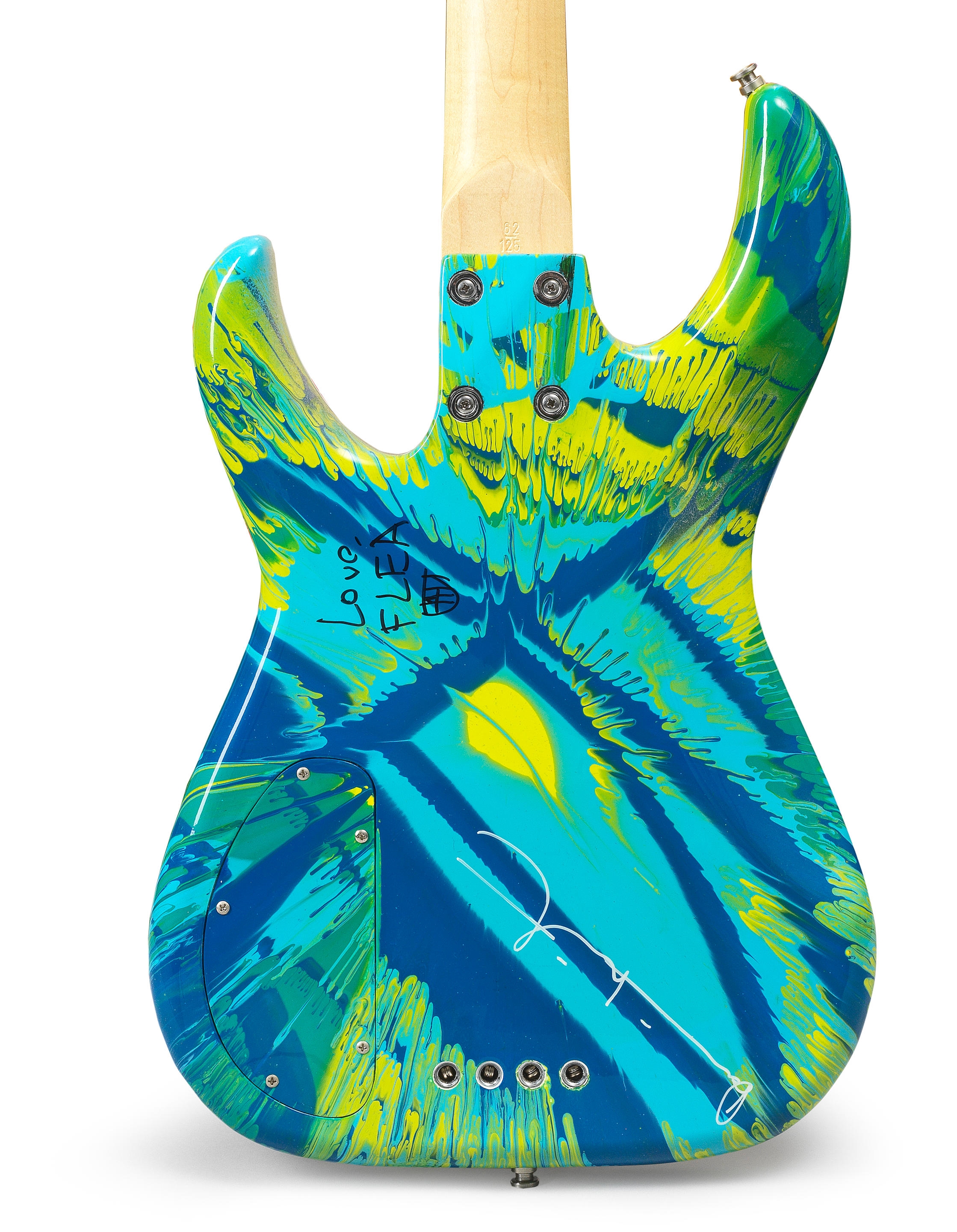 Damien Hirst | Damien Hirst x Flea - Colour Spin Bass (2010) | MutualArt