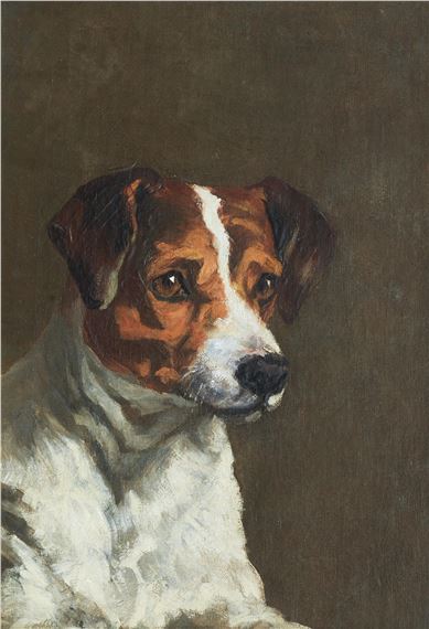John Emms | A Jack Russell Terrier | MutualArt