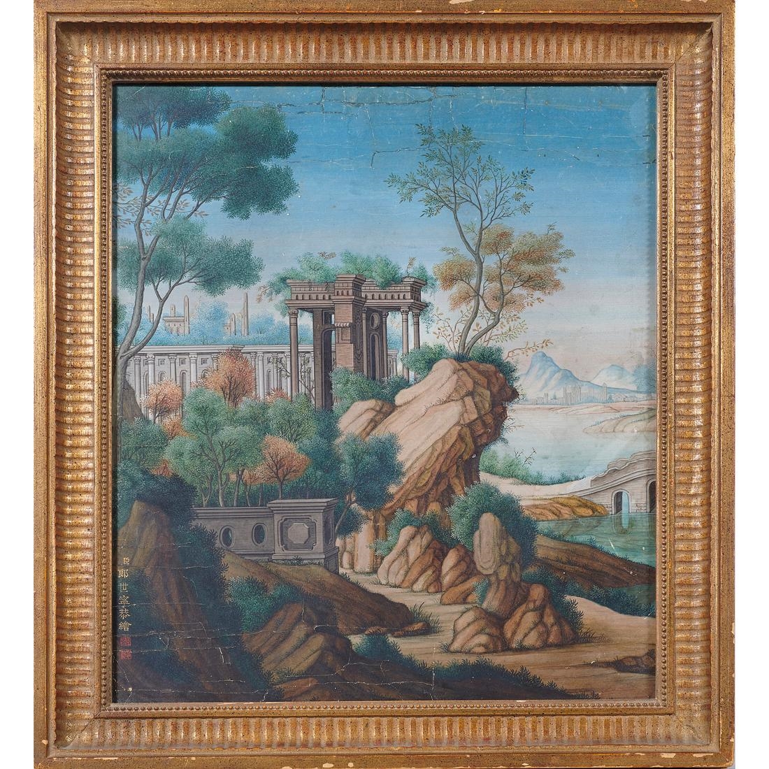 Giuseppe Castiglione | Castle Ruins | MutualArt