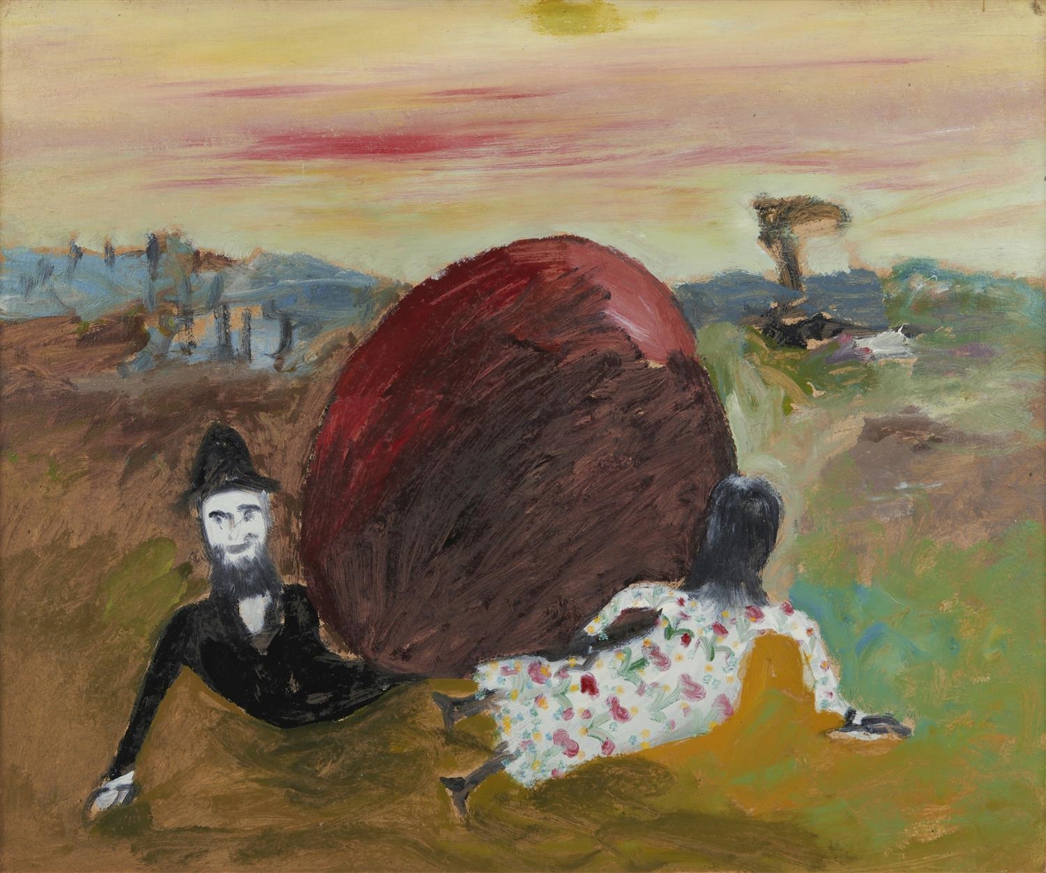 Sidney Nolan | Kate Kelly Pursued by Constable Fitzpatrick c.1945 ...