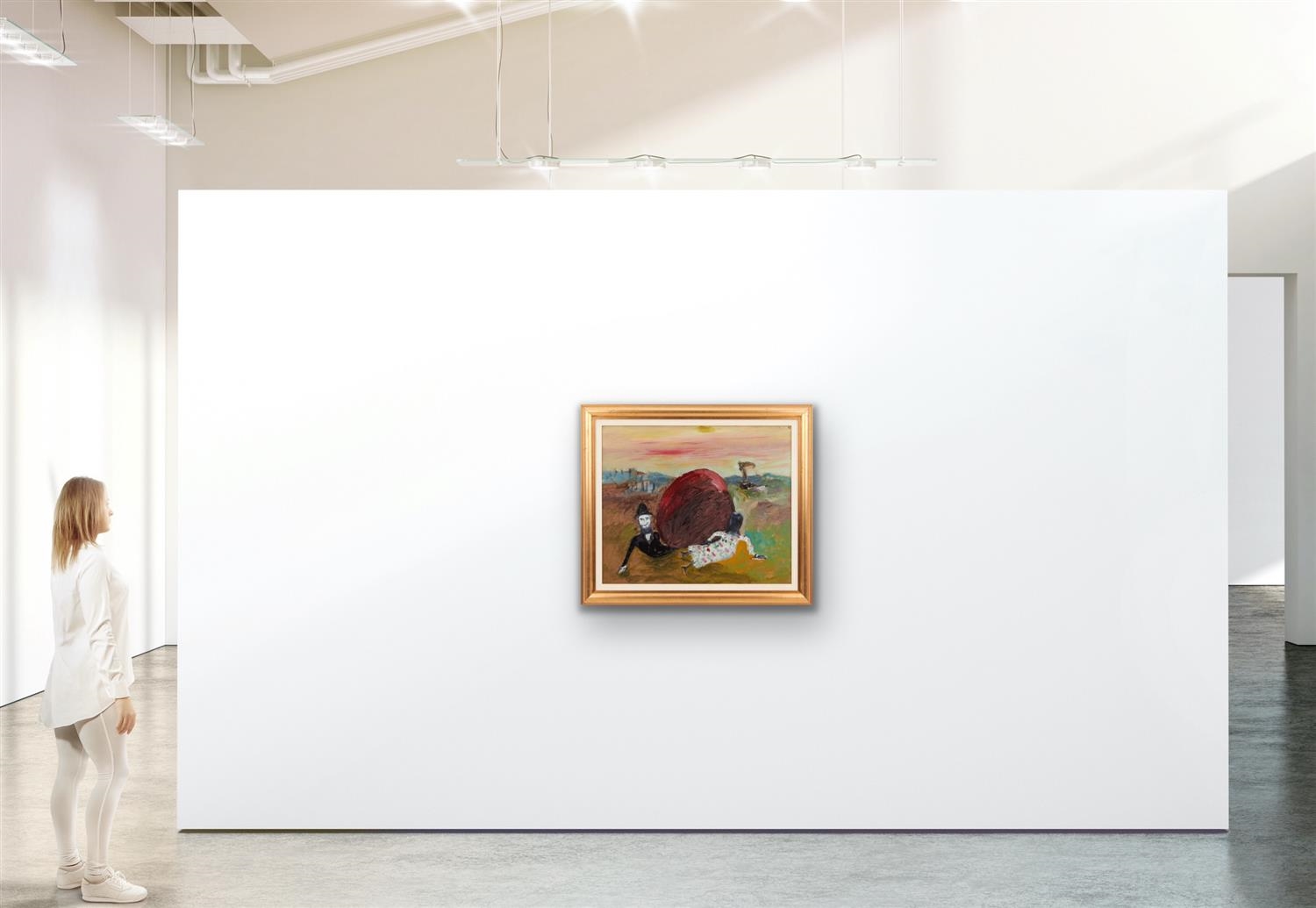 Sidney Nolan | Kate Kelly Pursued by Constable Fitzpatrick c.1945 ...