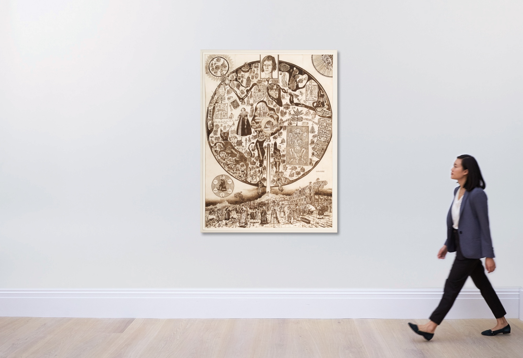 Grayson Perry | Map of Nowhere (2008) | MutualArt