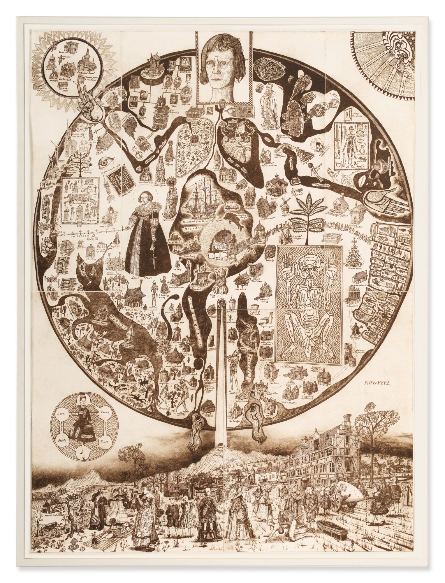 Grayson Perry | Map of Nowhere (2008) | MutualArt