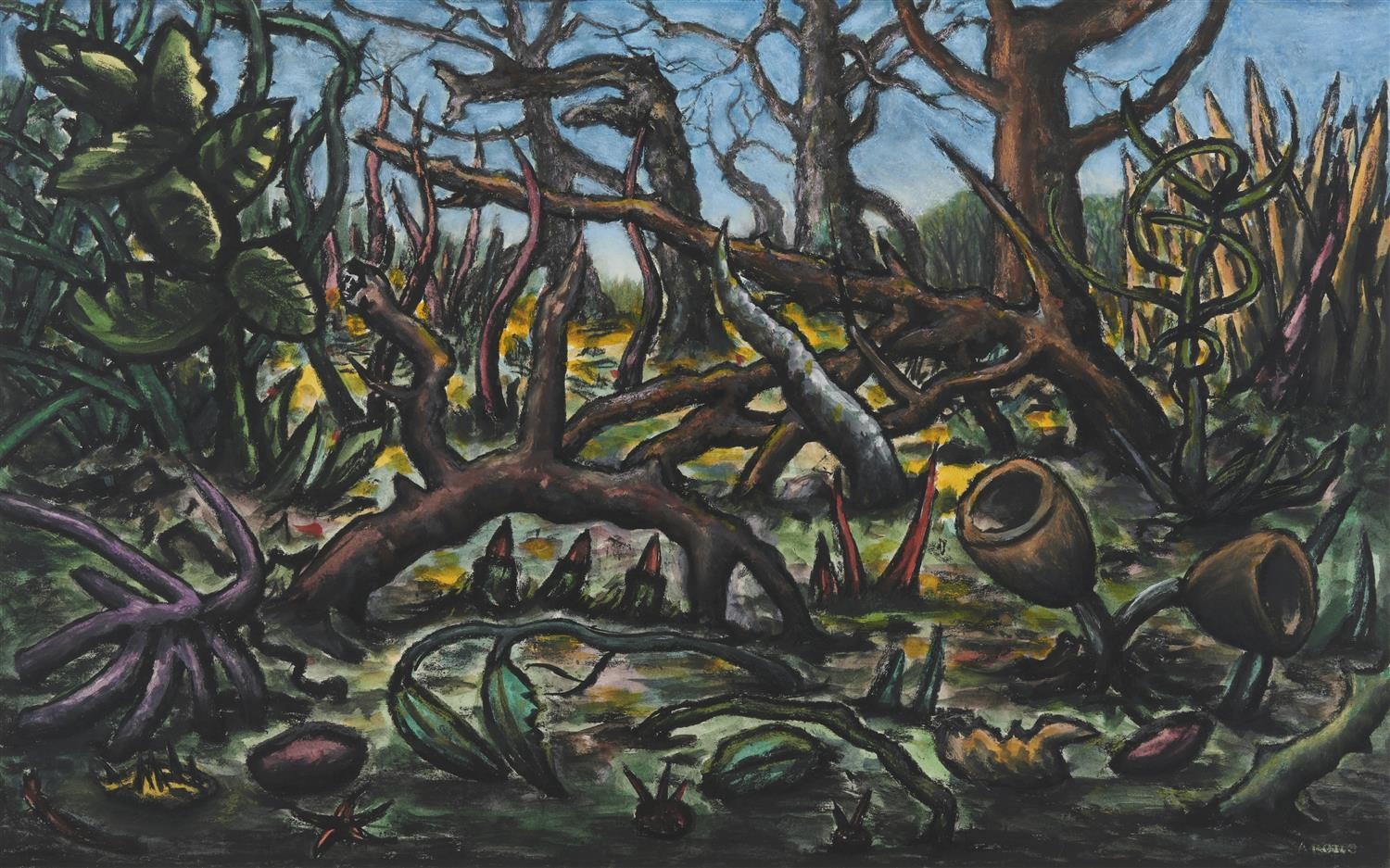 Peter Booth | Landscape 1994 (1994) | MutualArt